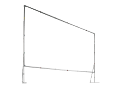 Projection Screen Hire 6.10m x 3.43m, 20‘ x 11‘3“, 16:9 Format, Front ...