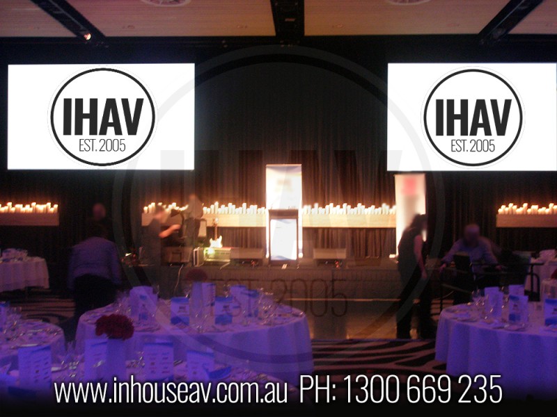 PROJECTION SCREEN HIRE - Inhouse Audio Visual