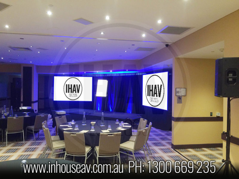 Rydges World Square Ballroom Audio Visual Hire | Sydney Projection Rentals